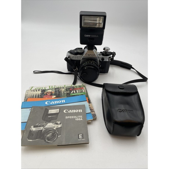 Canon | Cameras, Photo & Video | Vintage Canon Ae 35mm Slr Film Camera ...